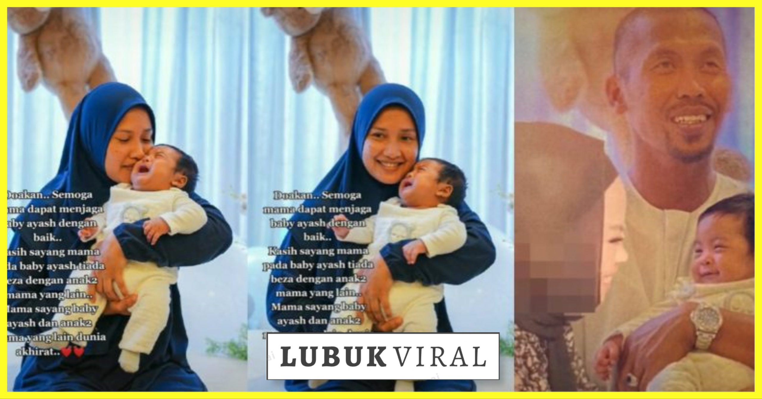 [VIDEO] “Kasih Sayang Mama Tiada Beza…”- Disangka Ibu Susuan, Penjaga Ikhlas Jaga Baby Ayash ...